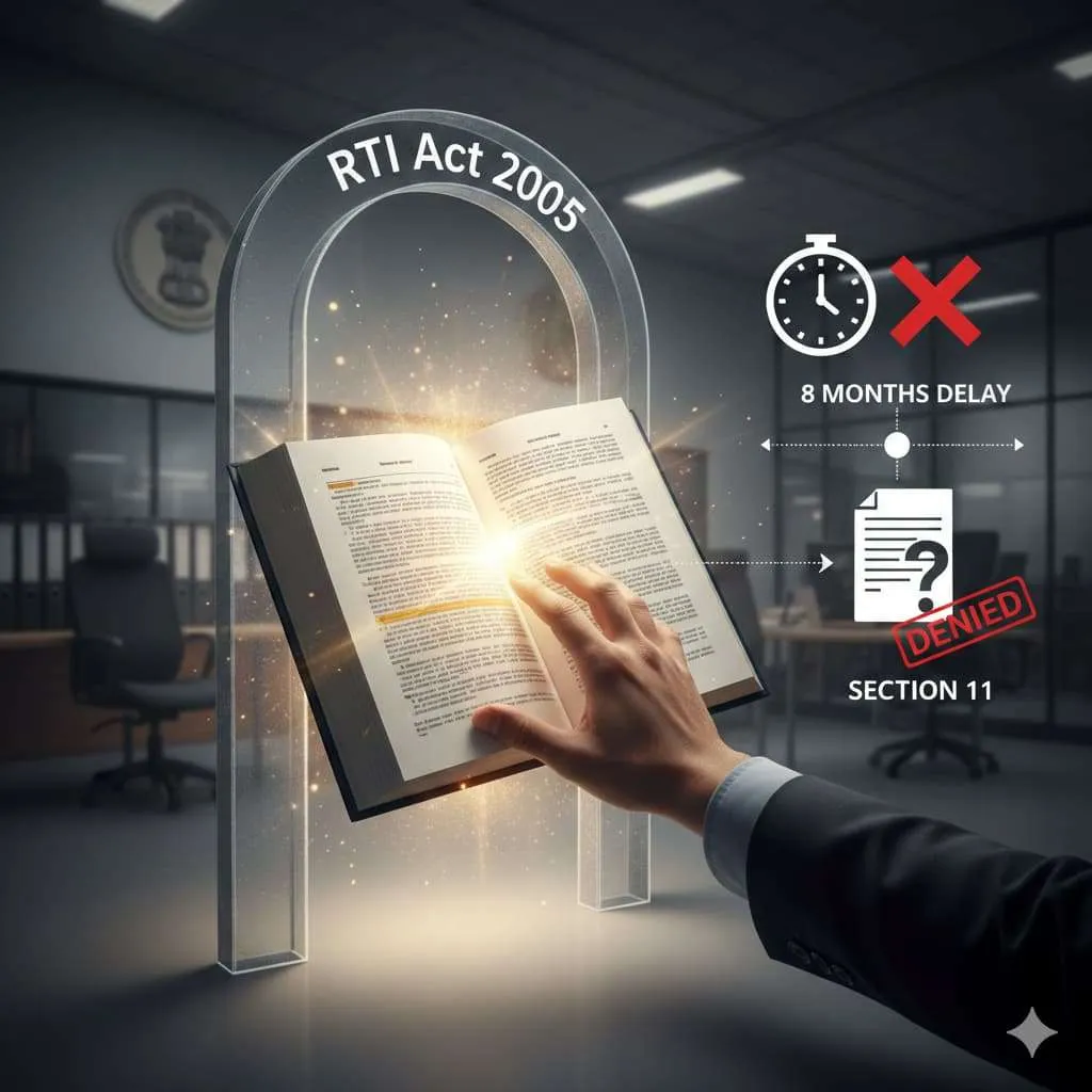 Understanding Section 11 of RTI Act 2005 – Yogi-human rights defender