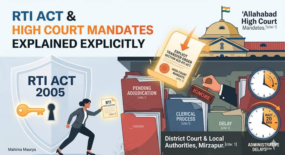 RTI Act & High Court Mandates Explained Explicitly - Yogi-Human Rights ...